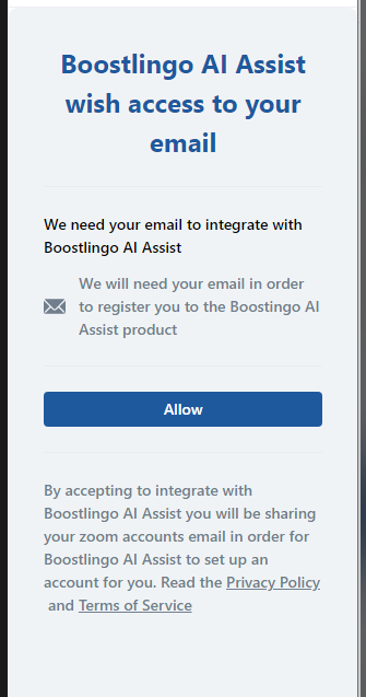 Use Boostlingo AI Pro in Zoom – Boostlingo AI Pro